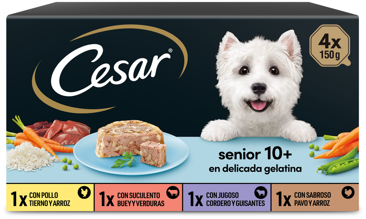 Cesar Multipack Selección de Carnes Mixtas - Mascotas1000